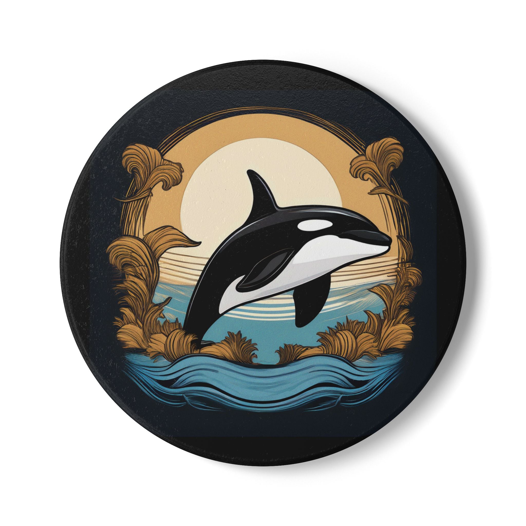 Orca Ceramic Coaster - Boat-Stuff