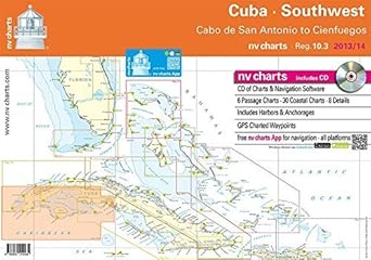 NV Atlas Caribbean 10.3 Cuba SW nautical charts – Boat-Stuff