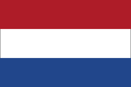 Netherlands Sewn Courtesy Flag - JW Plant – Boat-Stuff